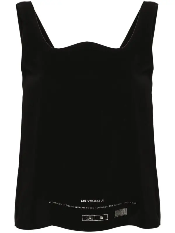 MAISON MARGIELA Printed Technical Jersey Top