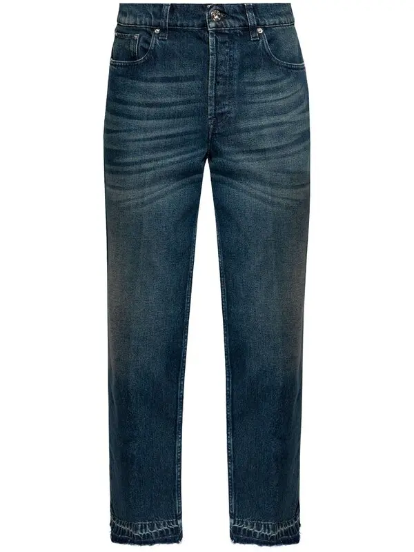 LANVIN Logo-patch Jeans