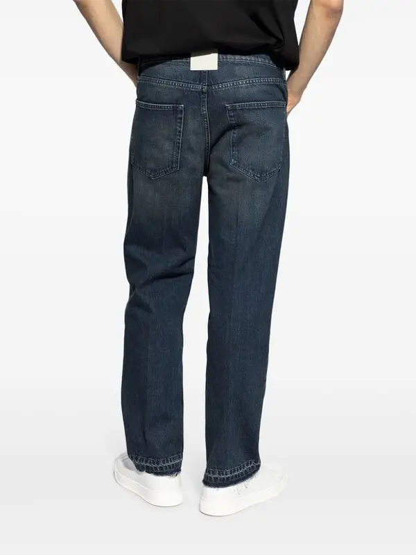 LANVIN Logo-patch Jeans