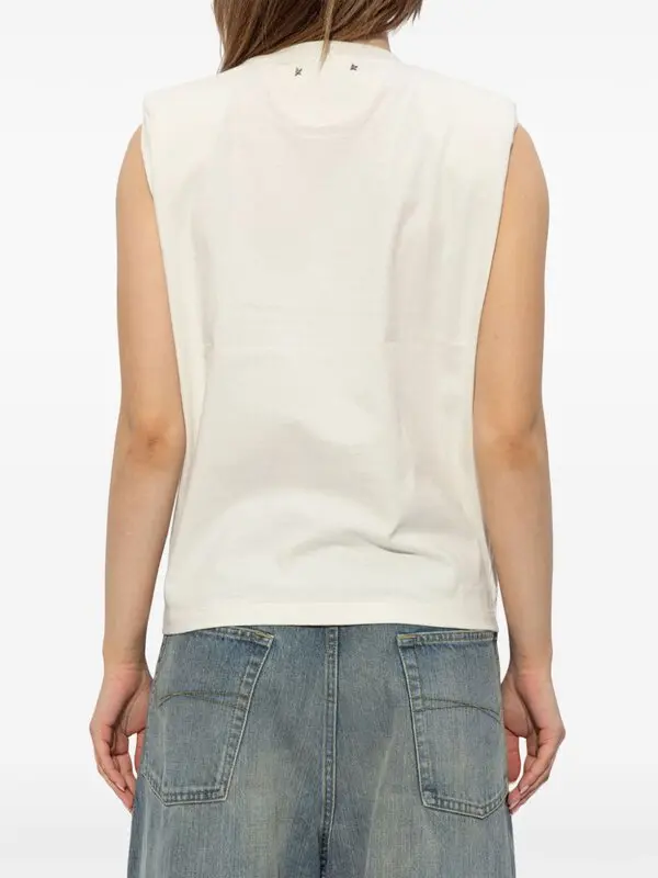 GOLDEN GOOSE Crystal-embellished Top