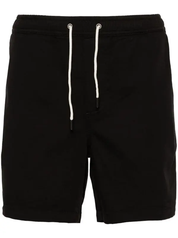 Nn07 Gregor Twill Shorts - Black