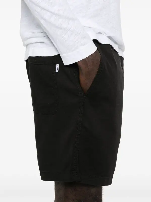 Nn07 Gregor Twill Shorts - Black