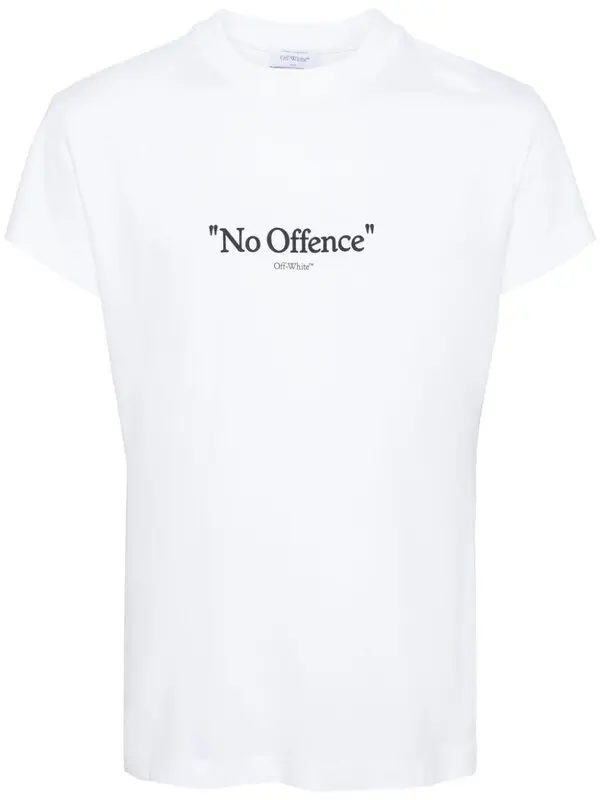 Off-White No Offence Cotton T-shirt