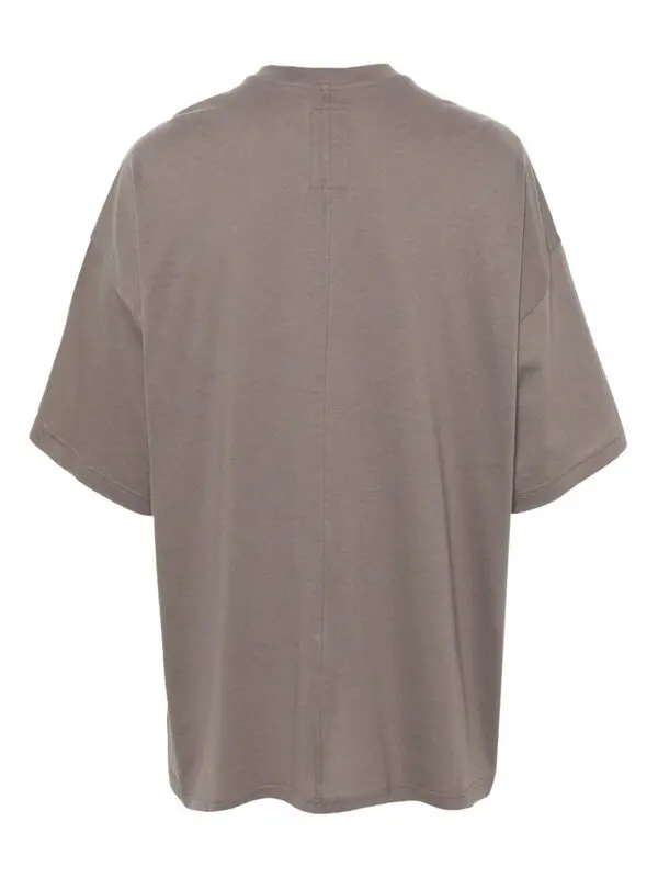 Rick Owens Logo-embroidered Cotton T-shirt