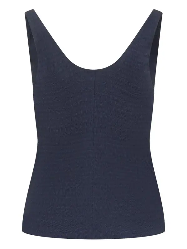JW Anderson Knot-detail Plissé Top
