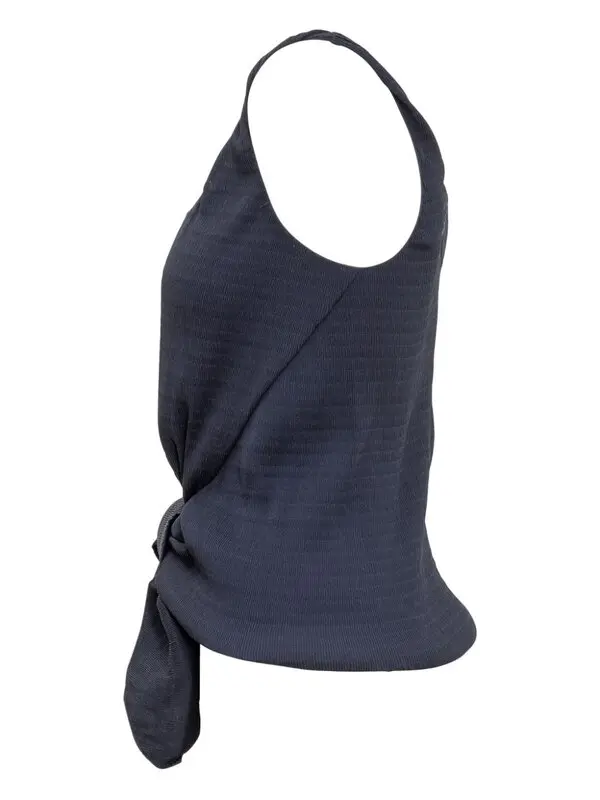 JW Anderson Knot-detail Plissé Top