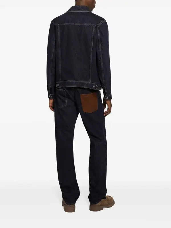 Dolce & Gabbana Mid-rise Straight-leg Jeans - Blue