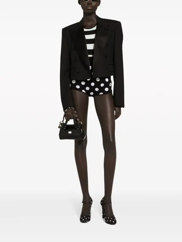 Dolce & Gabbana Double-breasted Cropped Blazer