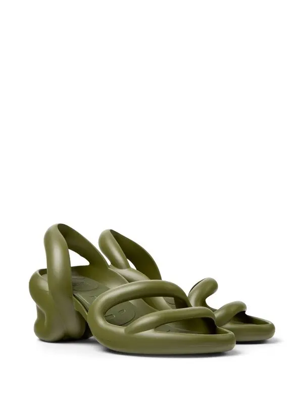 Camper Kobarah 76mm Slingback Sandals - Green