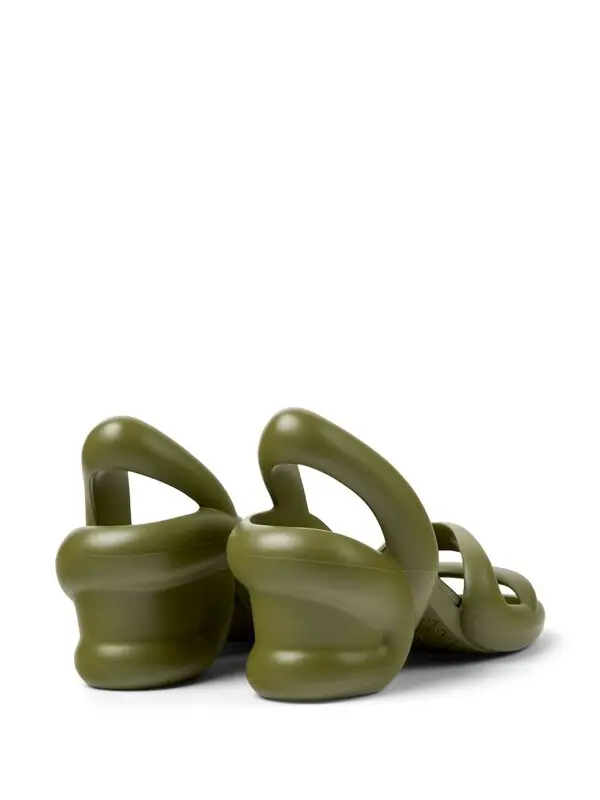 Camper Kobarah 76mm Slingback Sandals - Green
