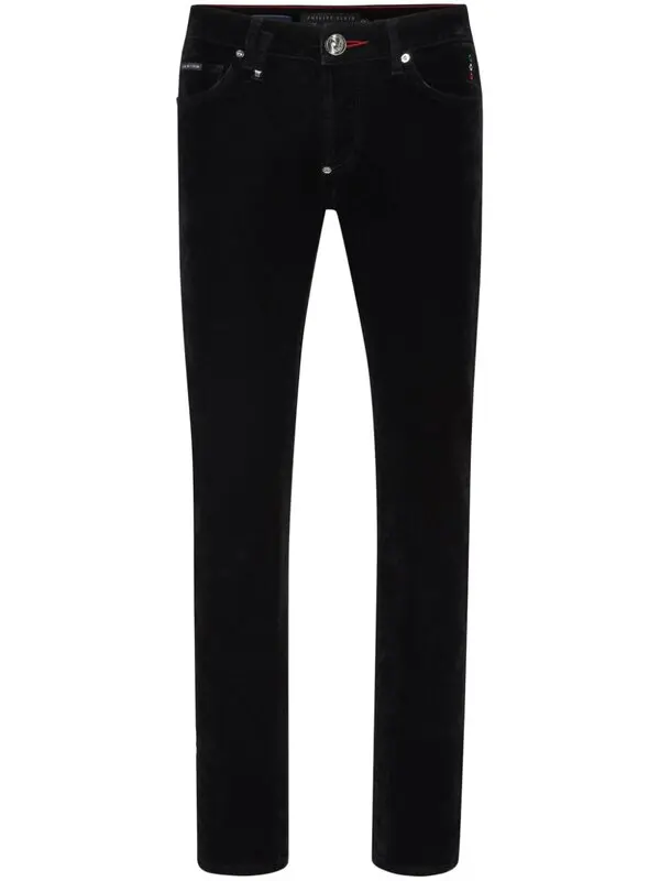 Philipp Plein Mid-rise Straight-leg Jeans