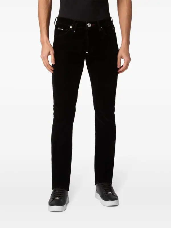 Philipp Plein Mid-rise Straight-leg Jeans
