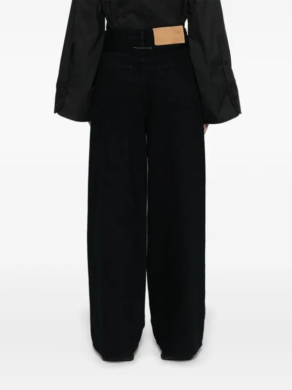 MAISON MARGIELA Wide-leg Cotton Denim Trousers