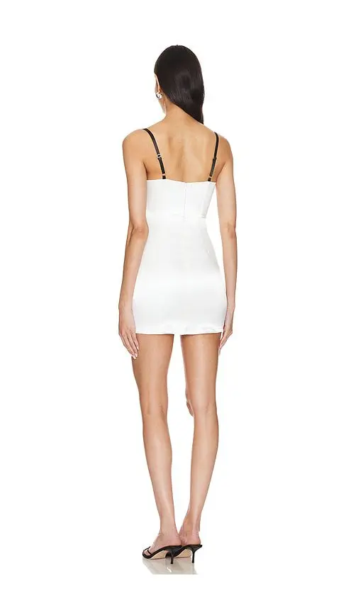 Superdown Livia Mini Dress - White - 5% Off | Editorialist