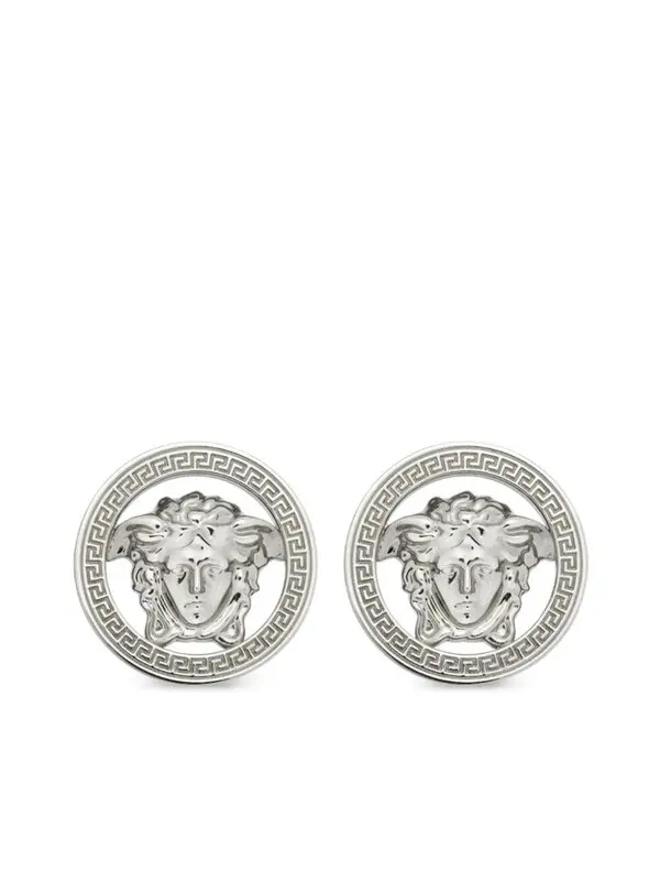 Versace Medusa '95 Stud Earrings - Silver