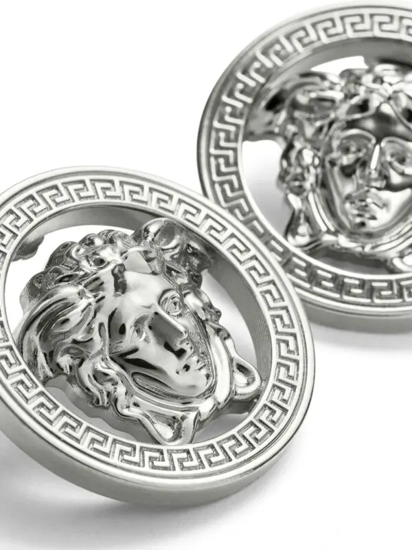 Versace Medusa '95 Stud Earrings - Silver
