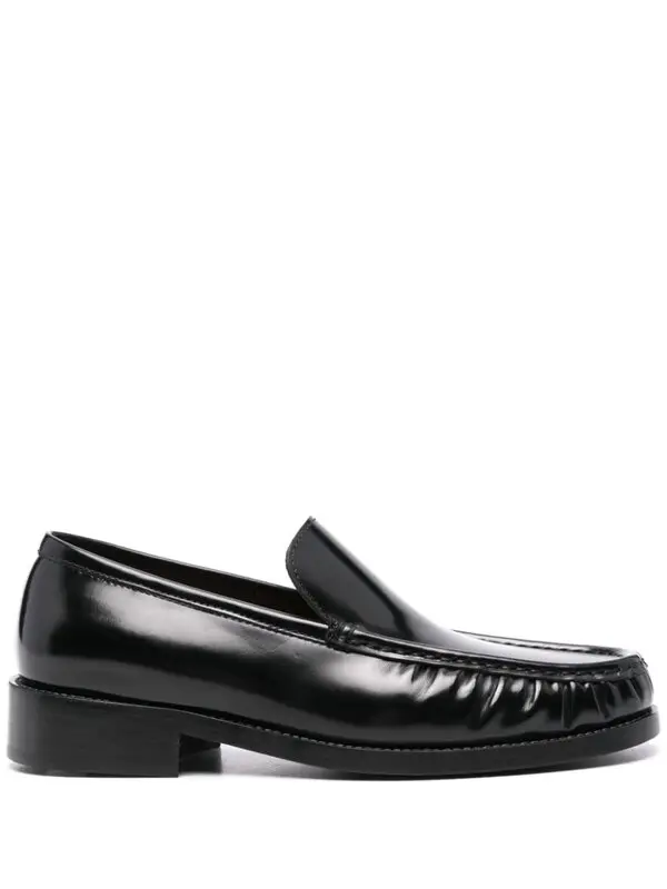 Acne Studios Logo-debossed Leather Loafers