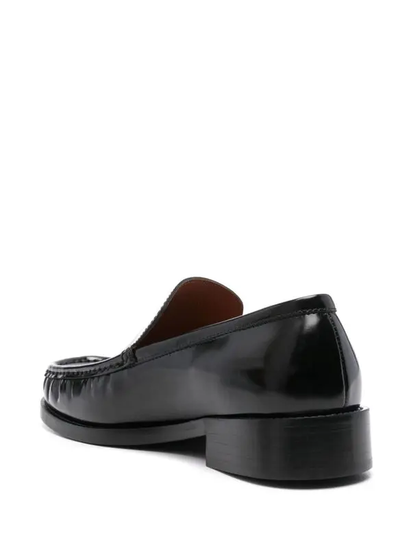 Acne Studios Logo-debossed Leather Loafers