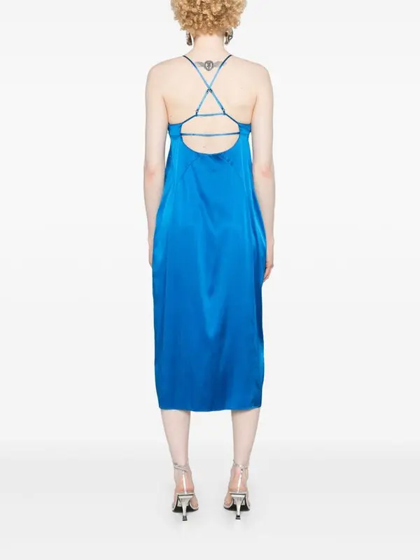 Calvin Klein V-neck Midi Dress
