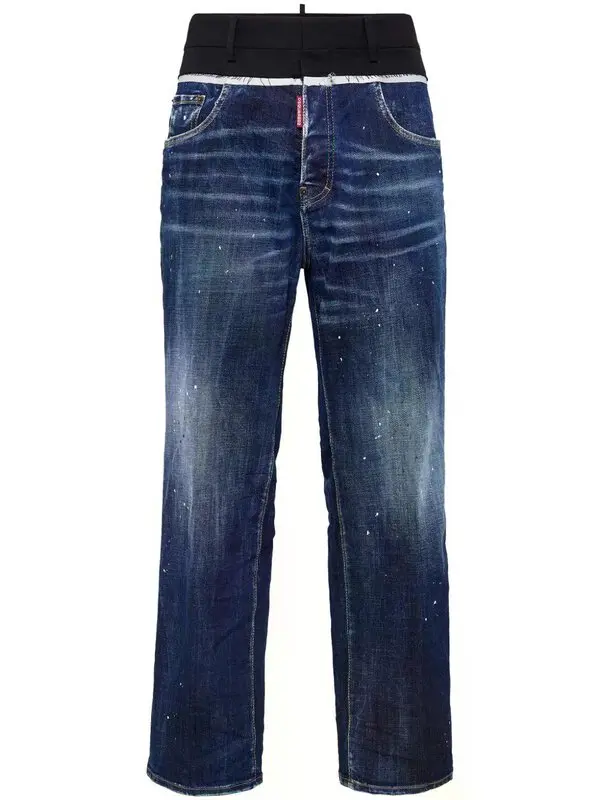 Dsquared2 Mid-rise Straight-leg Jeans