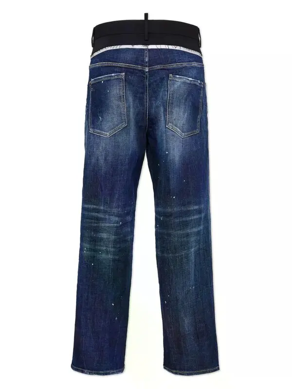 Dsquared2 Mid-rise Straight-leg Jeans