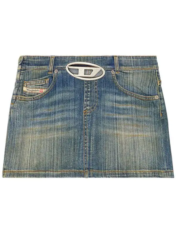 DIESEL® Logo-plaque Mini Skirt