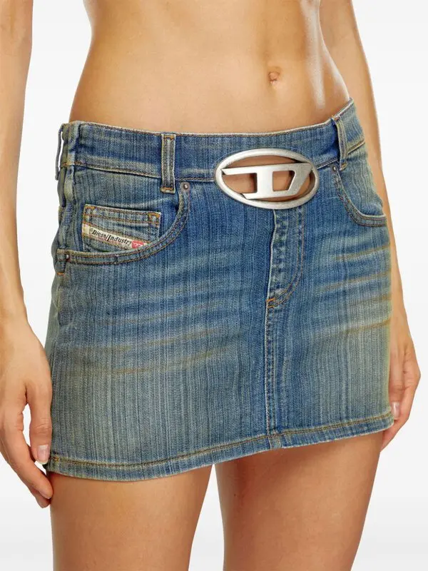 DIESEL® Logo-plaque Mini Skirt