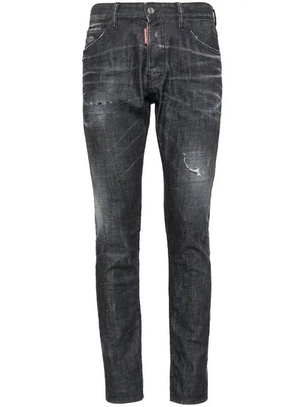 Dsquared2 Slim-fit Cropped Jeans