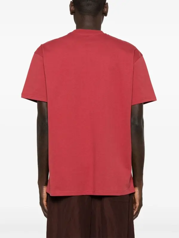Carhartt Work In Progress American Script Organic Cotton T-shirt - Red