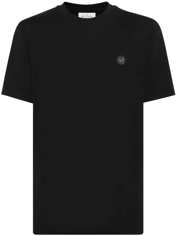 Philipp Plein Crystal-embellished Cotton T-shirt - Black