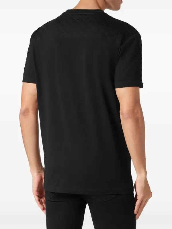 Philipp Plein Zip-detail T-shirt - Black