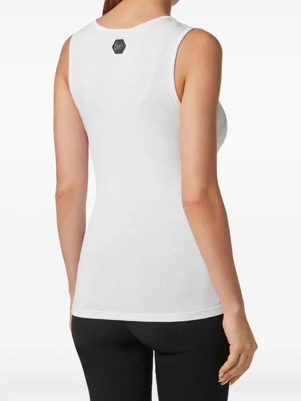 Philipp Plein Crystal-embellished Tank Top