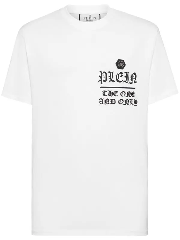 Philipp Plein Graphic-print Cotton T-shirt - White