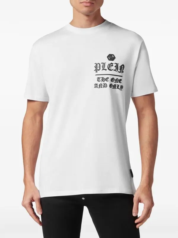 Philipp Plein Graphic-print Cotton T-shirt - White