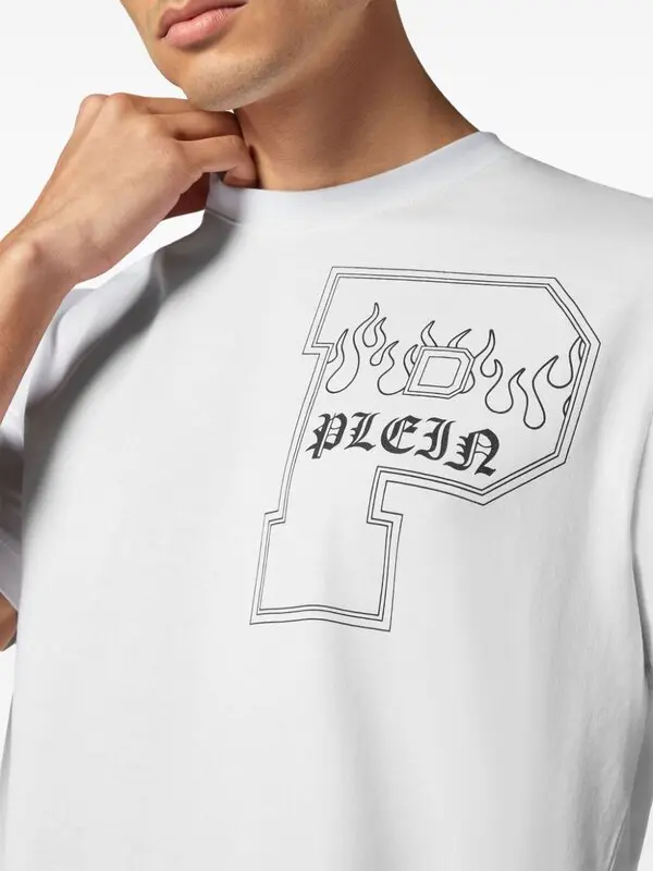 Philipp Plein Short-sleeve Round Neck T-shirt