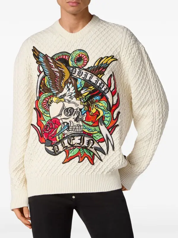 Philipp Plein Graphic-print Jumper