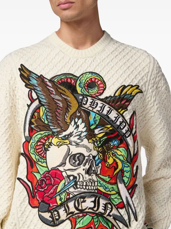Philipp Plein Graphic-print Jumper