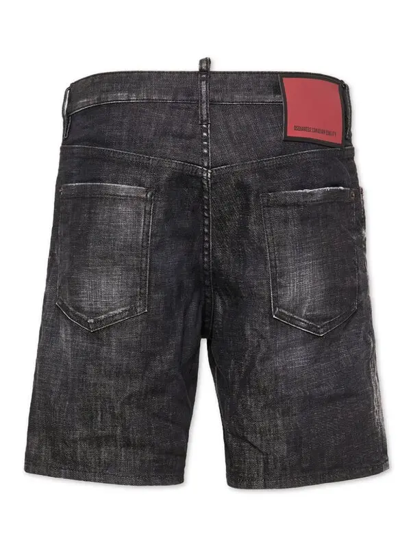 Dsquared2 Distressed Denim Shorts