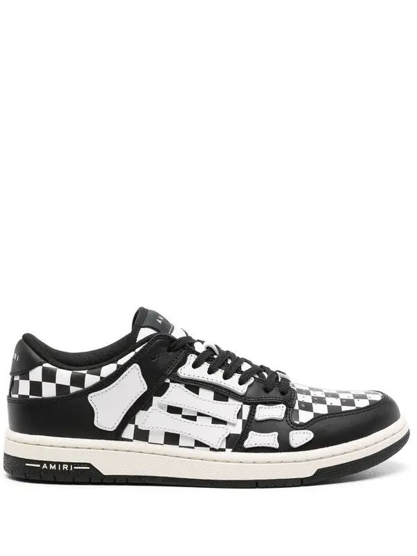 Amiri Skel Top Low-top Sneakers - Black