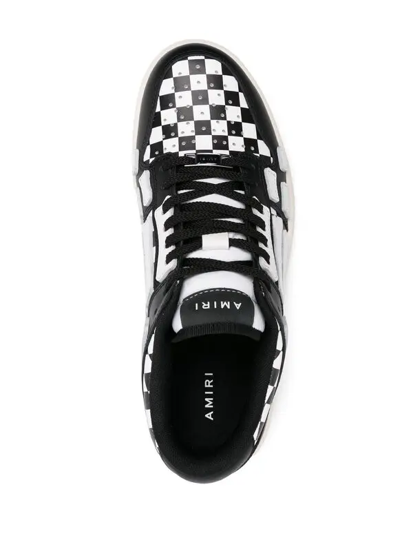 Amiri Skel Top Low-top Sneakers - Black