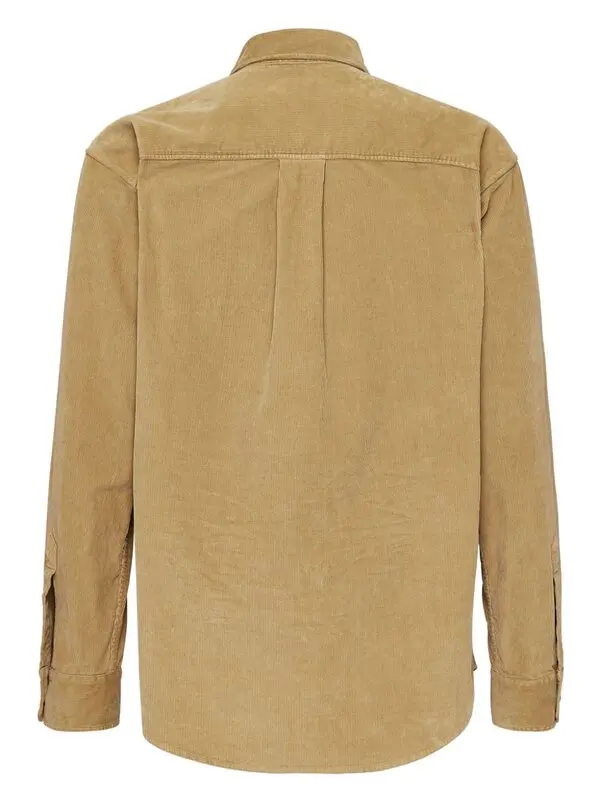 Dsquared2 Long-sleeve Corduroy Shirt - Neutrals