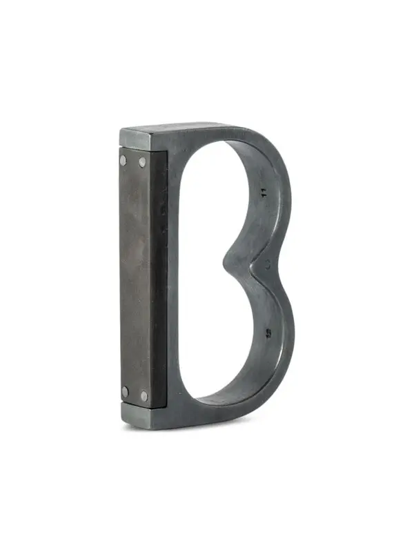 PARTS OF FOUR Plate Double Ring - Black