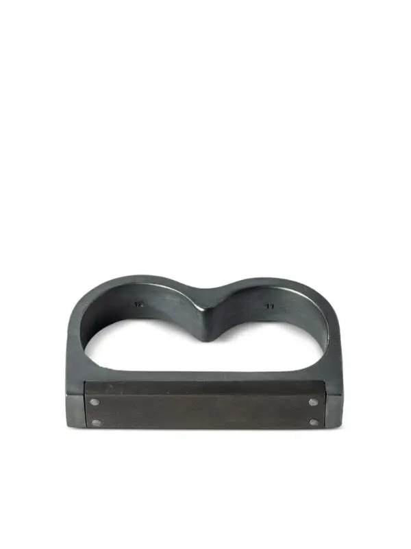 PARTS OF FOUR Plate Double Ring - Black