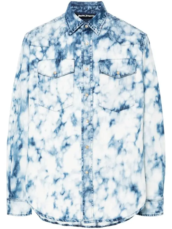 Palm Angels Summer Denim Shirt