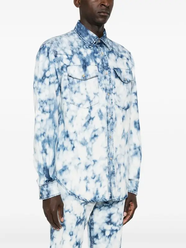 Palm Angels Summer Denim Shirt