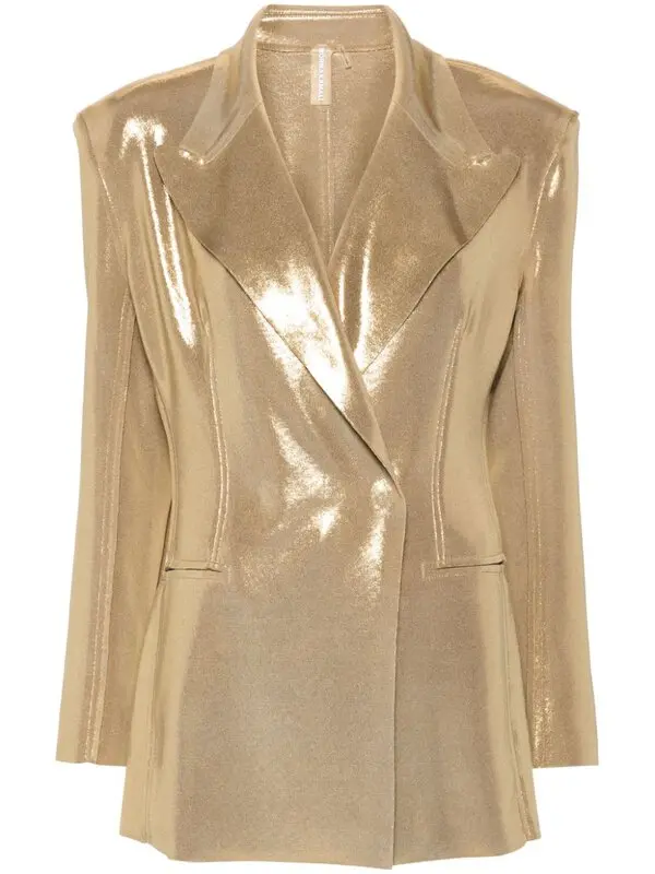Norma Kamali Classic Double-breasted Blazer