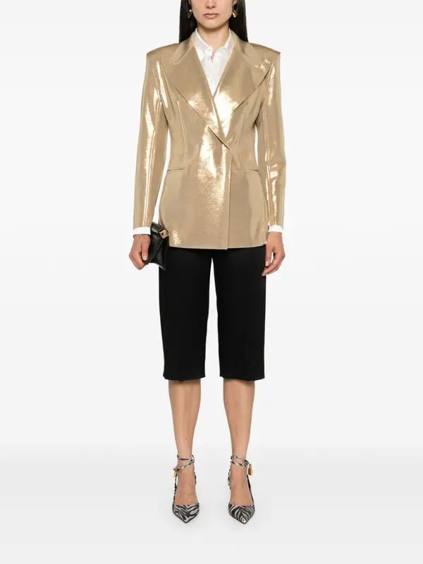 Norma Kamali Classic Double-breasted Blazer