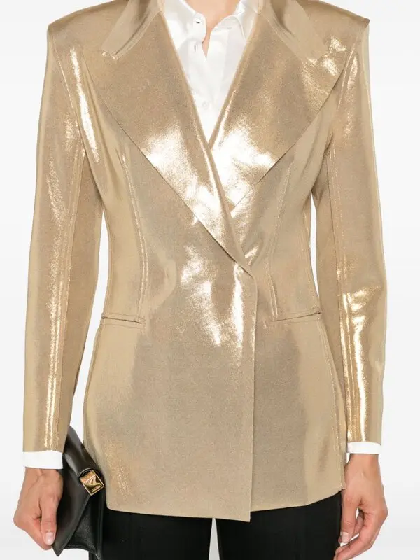 Norma Kamali Classic Double-breasted Blazer