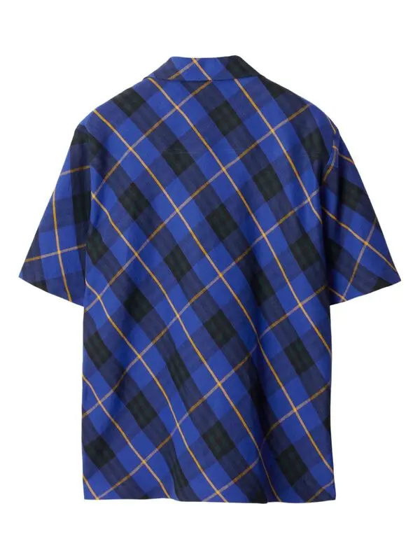 Burberry Equestrian Knight Checked Shirt
