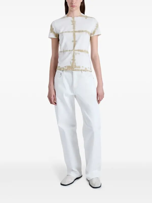 Proenza Schouler White Label Tie-dye Print T-shirt - White